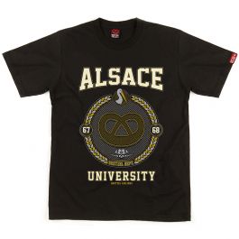 T-shirt - University Alsace - noir